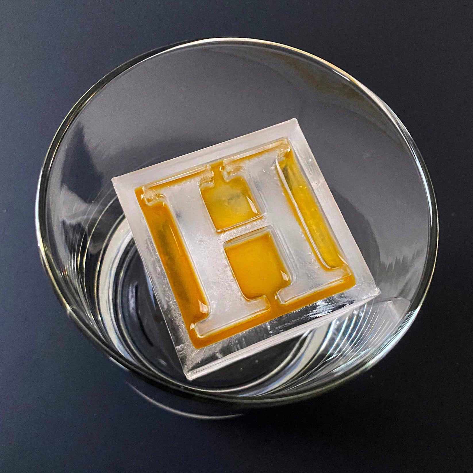 Custom Ice Cubes - Silicone Trays - Framed 2 x 2 x 2.1 inch cubes ...